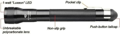 Streamlight Streamlight Jr. LED Flashlight 85 Lumens AA (2) Aluminum ...