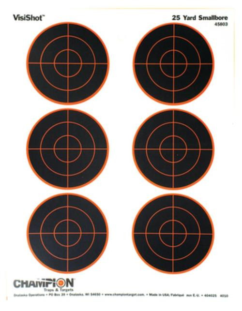 Champion Visishot 3" Circle Target, 10/Pack - Impact Guns