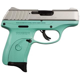 Ruger EC9S 9mm, 7rd, Stainless Steel/Turquoise TALO - Impact Guns