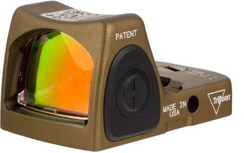 Trijicon RMR Type 2, Adjustable 3.25 MOA, Coyote Brown Finish - Impact Guns