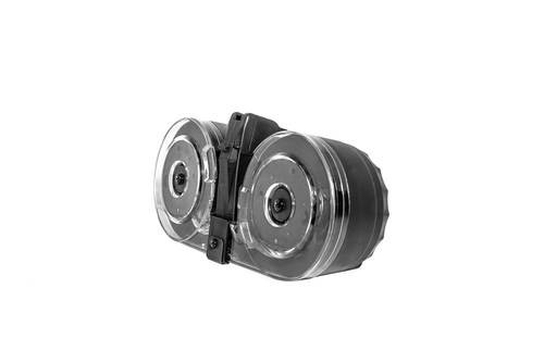 KCI USA AK74 5.45x39mm Drum Magazine, Steel, Black, 95rd - Impact Guns