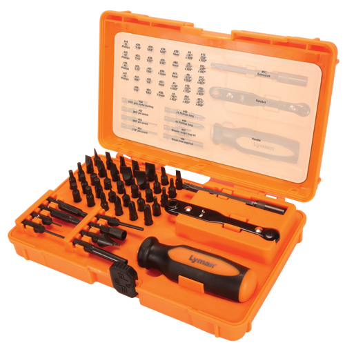 Lyman Master Gunsmith Tool Kit, 45 Piece Set - Impact Guns