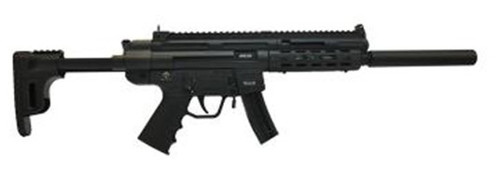 GSG GSG-16 .22 LR, 16.25" Barrel, Black Collapsible Stock, 10rd ...