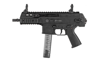 B&T APC9 Pro 9mm, 6.9" Barrel, Adjustable Sights, Black, 30rd - Impact Guns