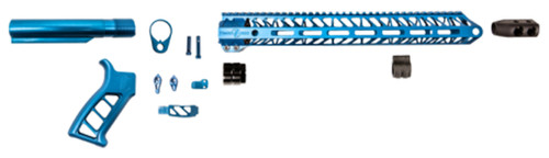 Timber Creek Enforcer AR Build Kit, Blue Anodized - Impact Guns