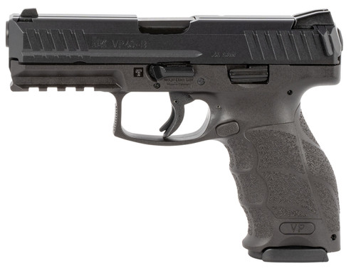 HK VP40 .40 S&W, 4" Barrel, Contrast Sights, Push Button Safety, Black ...