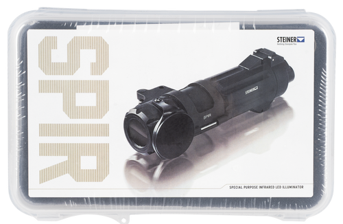 Steiner SPIR IR LED Illuminator, Weapon/Mount, Black - Impact Guns