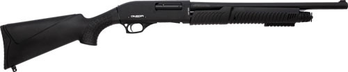 LKCI Omega P12 12 Gauge Pump Shotgun 20" Barrel Black - Impact Guns