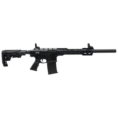 Gforce AR Type Semi Auto Shotgun 12 Ga, 20" Barrel, Black, 5rd - Impact ...