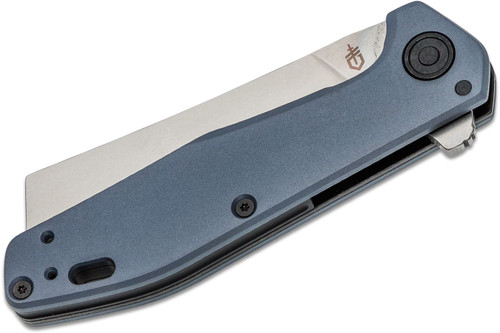 Gerber Fastball Flip Knife, 3" CPM-20CV Blade, Cleaver, Urban Blue ...