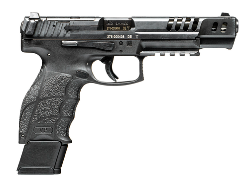HK VP9 Match Optic Ready 9mm 5.51" 20+1 (4) Black Polymer Frame Black ...