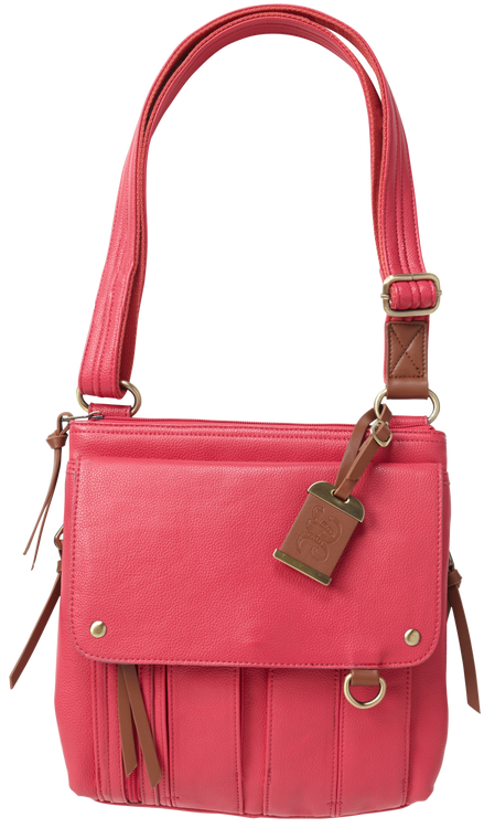 Bulldog Cross Body Purse Pink Leather Cross Body Most Sm Pistols ...
