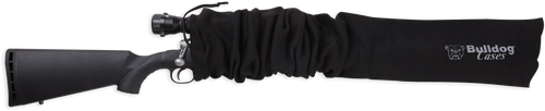 Bulldog Gun Sock 52" Scoped Rifle Moisture Resistant Black - Impact Guns