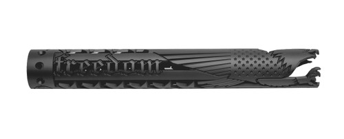 Unique-ARs Freedom AR-15 Handguard, 15" Length, Black - Impact Guns