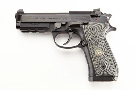 Wilson /Beretta 92G Centurion Tactical 9mm, 4.3" Barrel, G10 Grip WC ...