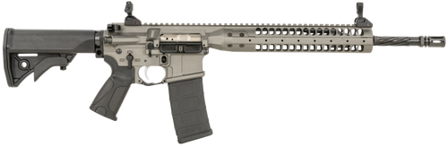 LWRC IC SPR .223 Rem/5.56mm, 16" Fluted Barrel, Tungsten Gray, Ambi ...