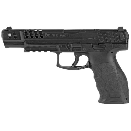 HK VP9 Match O.R. 9mm, 5.51" Barrel, Black, Modular Backstrap, Luminous ...