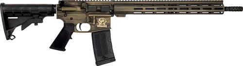 Great Lakes GL-15 223 Wylde, 16" Barrel, ORC Battleworn Bronze, Nitride ...