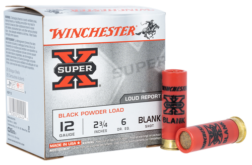 Winchester Super X Black Powder Load 12 Ga, 2.75", 25 Bx/10 Cs - Impact ...