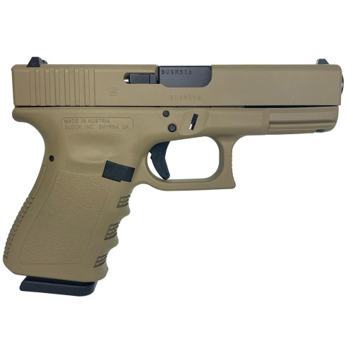 Glock G23 G3 Custom "FDE" .40 S&W, 4" Barrel, 13rd - Impact Guns