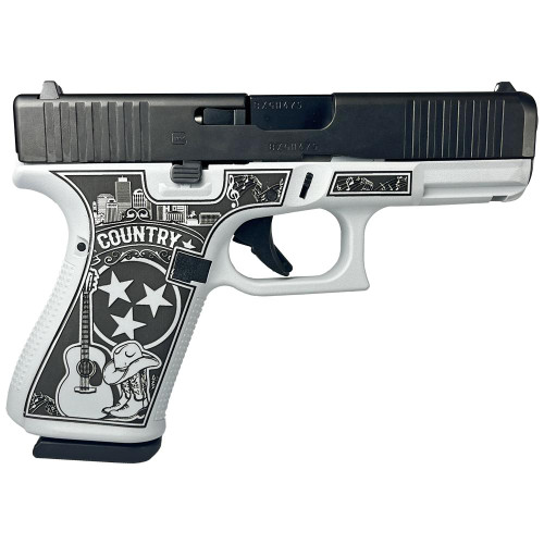 Glock G19 G5 Custom "Tennessee-Navy Gray" 9mm, 4.02" Barrel, 15rd ...