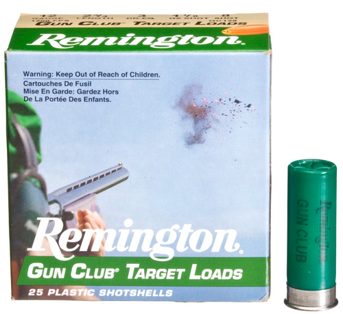 Remington Target Loads 12 Ga, 2.75", 1-1/8 oz, 8 Shot, 250rd Case ...