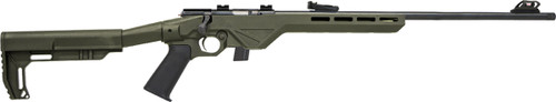 Legacy Citadel Trakr Bolt-Action 17 HMR, 21" Barrel, Olive Drab Green ...
