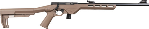 Legacy Citadel Trakr Bolt Action 17 HMR, 21" Barrel, FDE, 5rd - Impact Guns