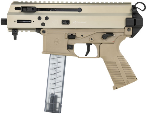 B&T APC9K Pro 9mm, 4.3" Threaded Barrel, Tan, Optic Ready, 30rd ...