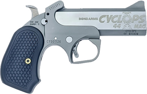 Bond Cyclops Big Bore 44 Rem Mag, 4.25" Barrel, Stainless Steel, 1rd ...