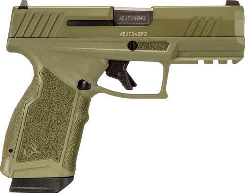 Taurus GX4 Carry 9mm, 3.7" Barrel, Sniper Green, 15rd - Impact Guns