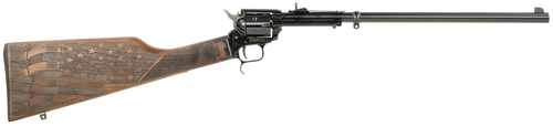 Heritage Rough Rider Rancher 22 LR, 16" Barrel, US Flag Engraved Walnut ...