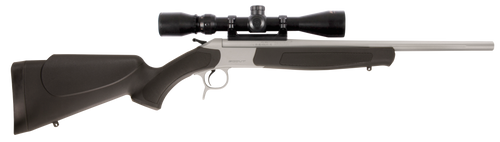 CVA Scout V2 Compact 243 Winchester, 20" Barrel, Black, Includes ...