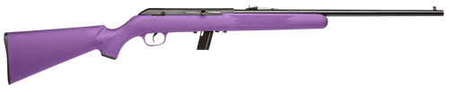 Savage 64F 22 LR, 21" Barrel, Purple Synthetic, Adjustable Sights, 10rd ...