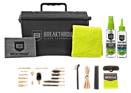 Breakthrough Universal Cleaning Kit, Black Ammo Can - Impact Guns