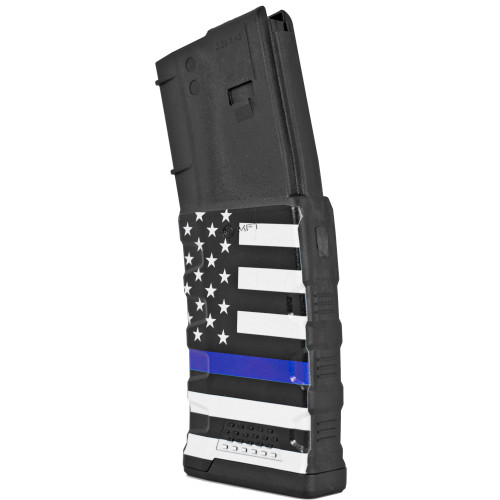 Mission First Tactical Magazine 223 Remington/5.56x45mm, Blue Line ...