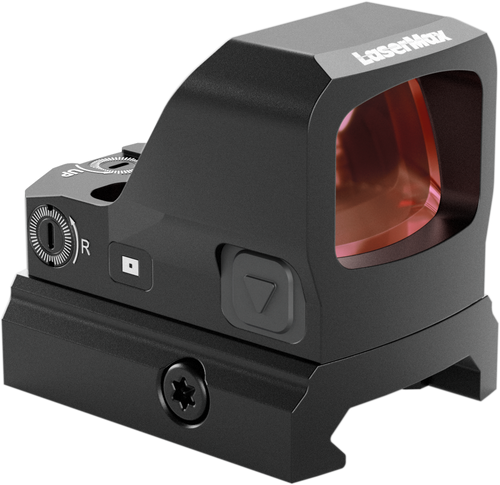 LaserMax Micro Red Dot, 1x, 4 MOA Red Dot Reticle, Black - Impact Guns
