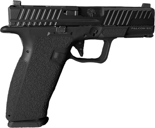 Live Free Falcon 9x 9mm, 4.02" Barrel, Black Cerakote, Optic Ready ...