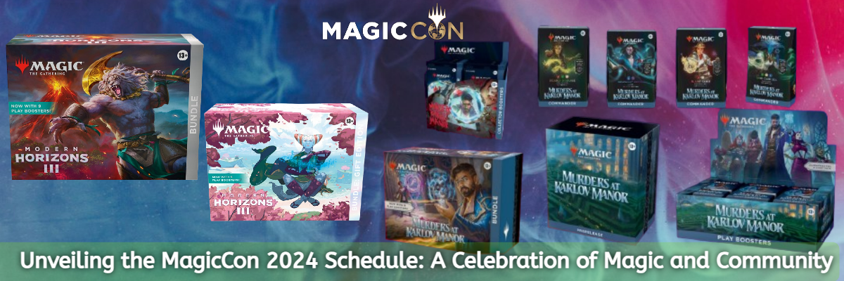 Unveiling the MagicCon 2024 Schedule: A Celebration of Magic and Community - Saga Concepts