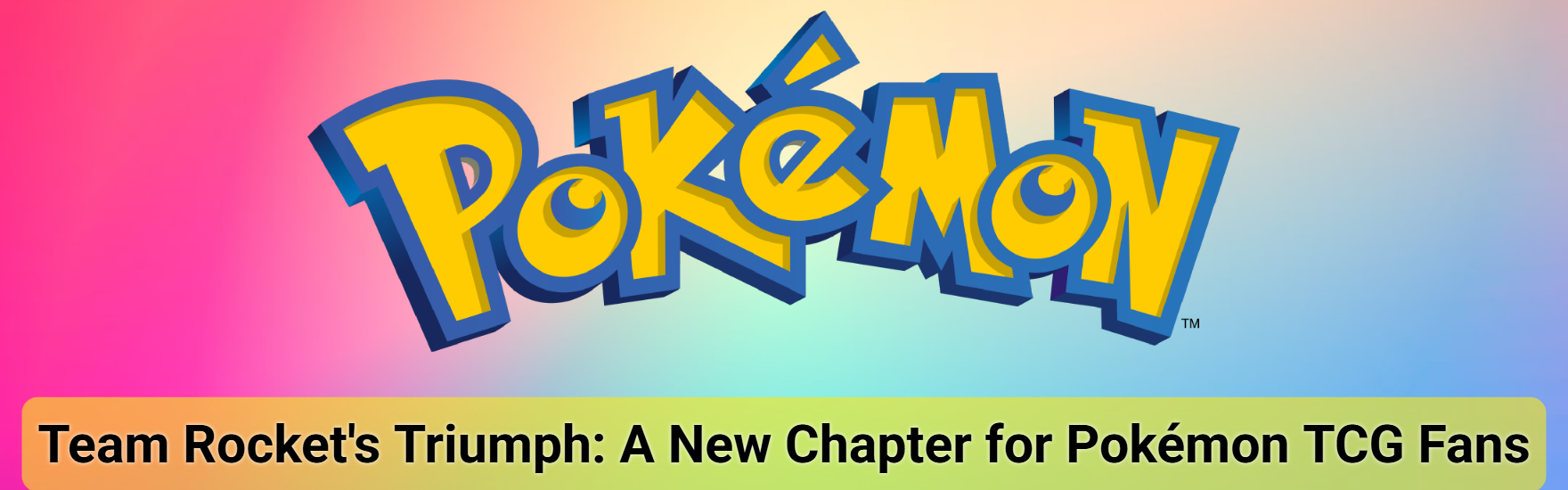 Team Rocket's Triumph: A New Chapter for Pokémon TCG Fans - Saga Concepts