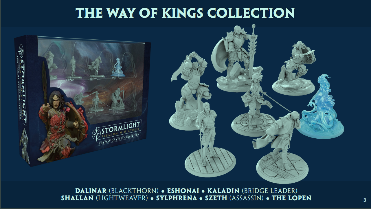 Stormlight Premium Miniatures - Saga Concepts