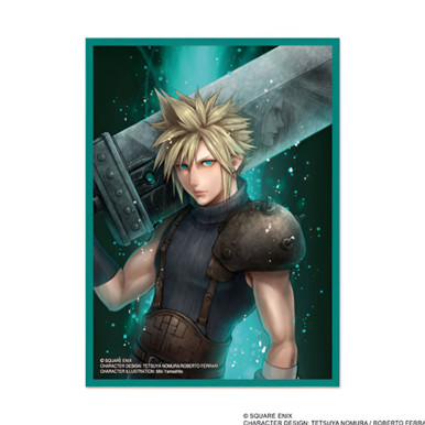 Final Fantasy Card Sleeve Series Cloud (FFCSS-02) (100Ct) SQE85941 ...