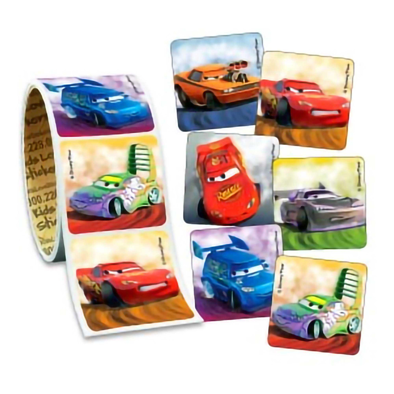 Value Stickers™ 100 per Roll Disney Cars Value Sticker 1-5/8 Inch VL101 ...