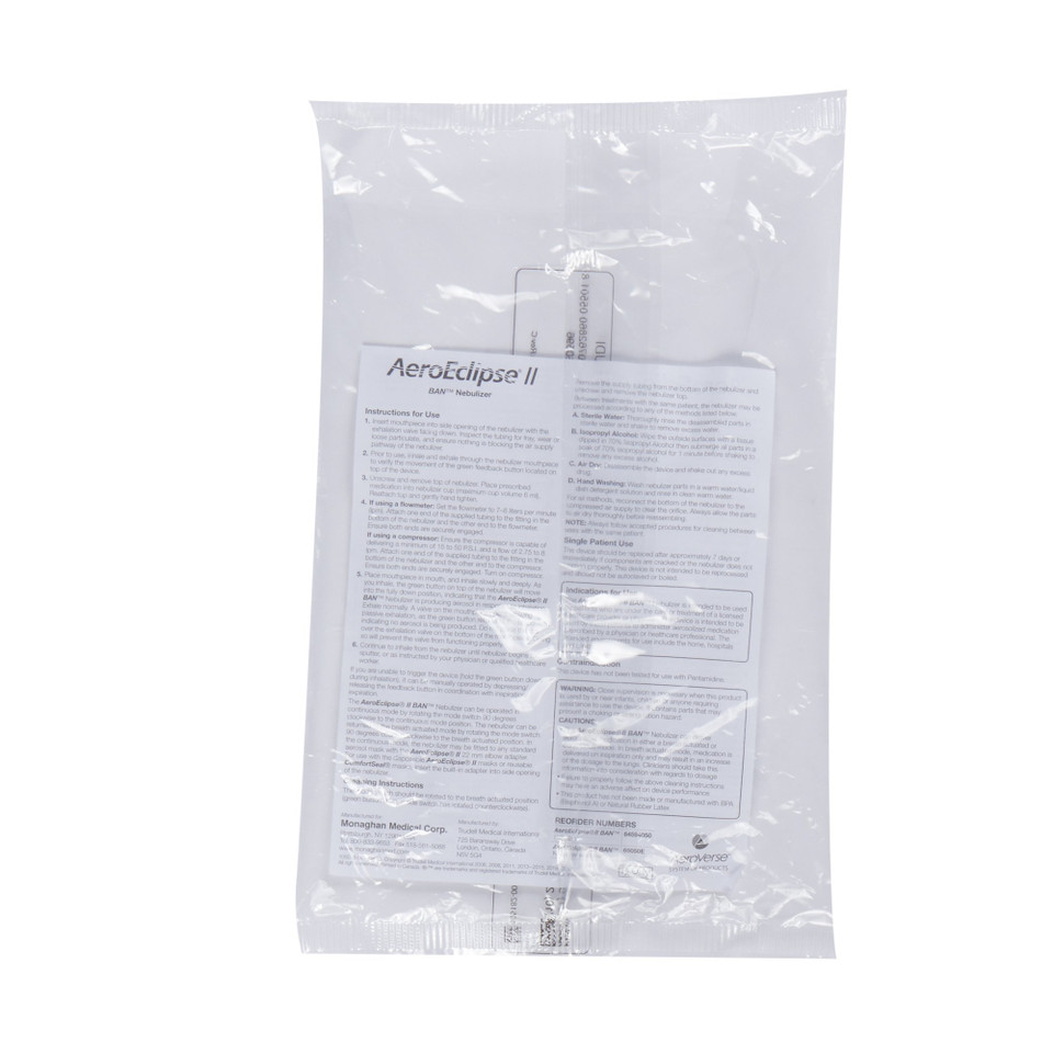 AeroEclipse II BAN Handheld Nebulizer Kit Small Volume Medication Cup ...