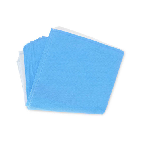 QUICK CHECK* H500 Sterilization Wrap White / Blue 36 x 36 Inch Dual ...