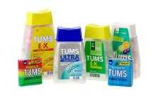 Antacid Tums® Extra Strength 750 mg Strength Chewable Tablet 96 per ...