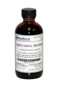Modified Lugol's Iodine Stain, 2.1% 4 oz. Each/1 400717 400717 ...