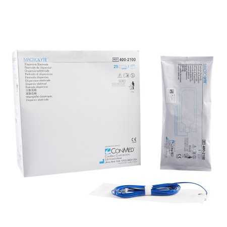 Patient Return Electrode MacroLyte® Single Corded Box/25 400-2100 400 ...