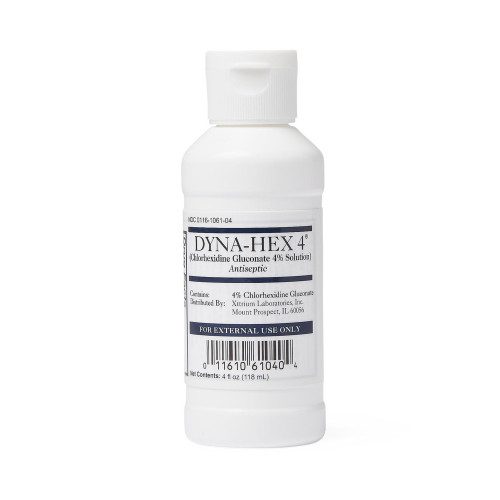 Surgical Scrub Solution Dyna-Hex 4® 4 oz. Bottle 4% Strength CHG ...