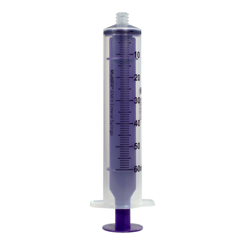Enteral Oral Syringe Vesco 60 mL Enfit Tip Without Safety